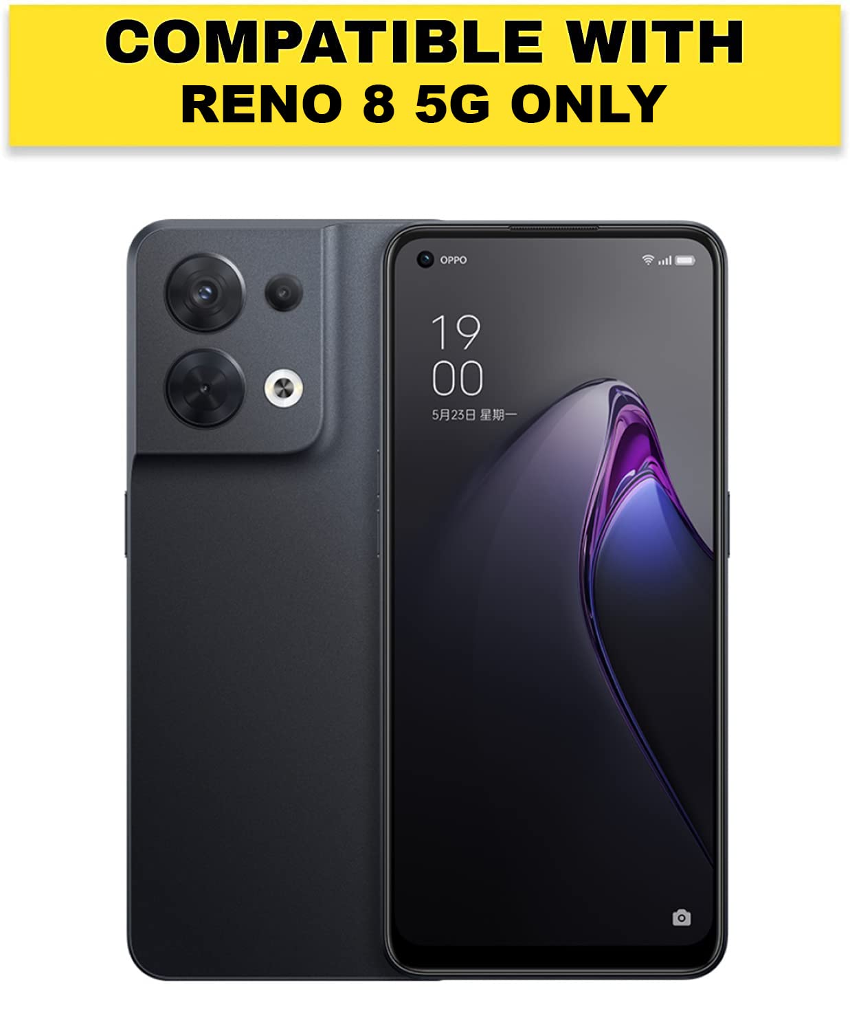 Riggear Xundd Back Cover Case for Oppo Reno 8 5G