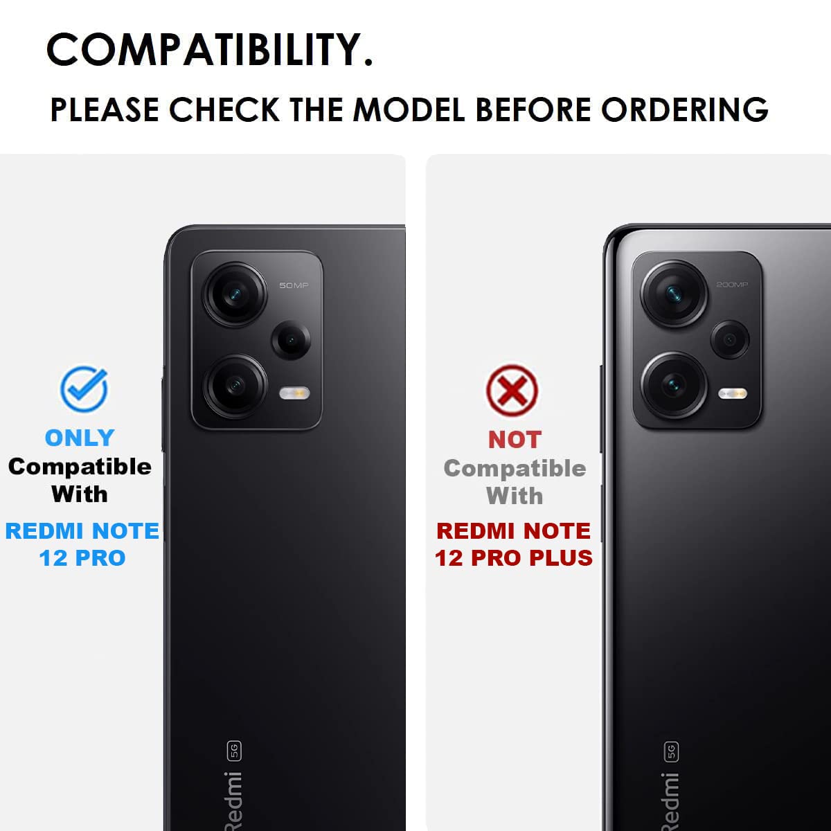 Riggear Xundd Back Cover Case for Redmi Note 12 Pro 5G